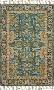 loloi zharah blue/navy 5'-0" x 7'-6" area rug