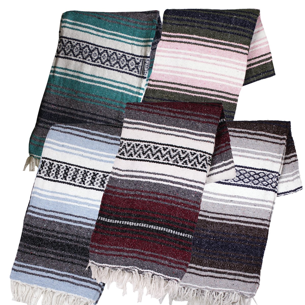 Canyon Creek Mexican Style Falsa Yoga Blanket (Mixed)