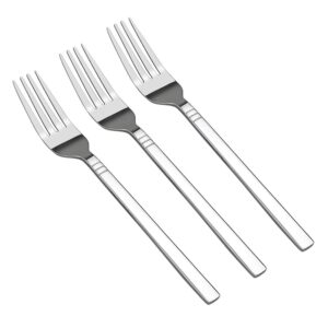 fiazony stainless steel dinner fork, 12-piece, 7.87-inch