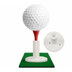 rubber golf tee holder for practice & driving range mats (available in two sizes) (1.5")