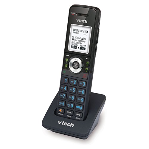 VTech Accessory Handset for VTech AM18447 Small Business System, Black