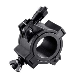 Monoprice Stage Lighting O-Clamp - Black, ABS Molded, Low Profile Mounting, Fits Truss Diameters of 1", 1.5", and 2" - Stage Right Series