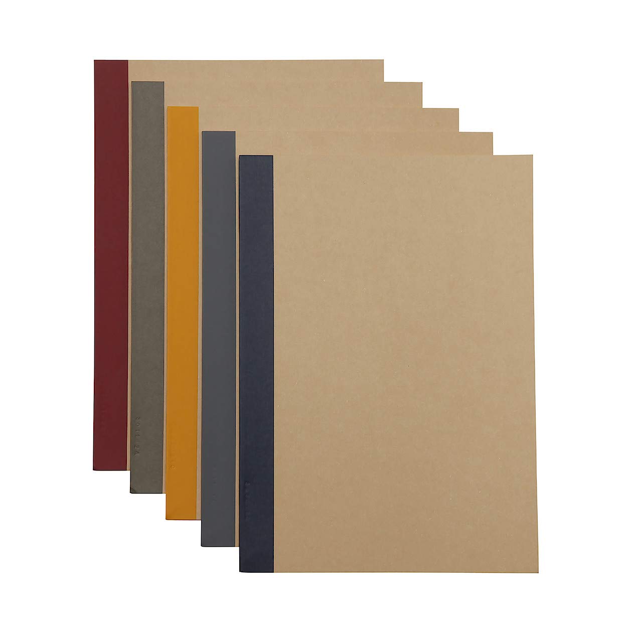 MUJI 4 X Notebook B5 6mm Ruled 30 Sheets - 60 Pages, 5-Pack X 4 Set (20 Books)