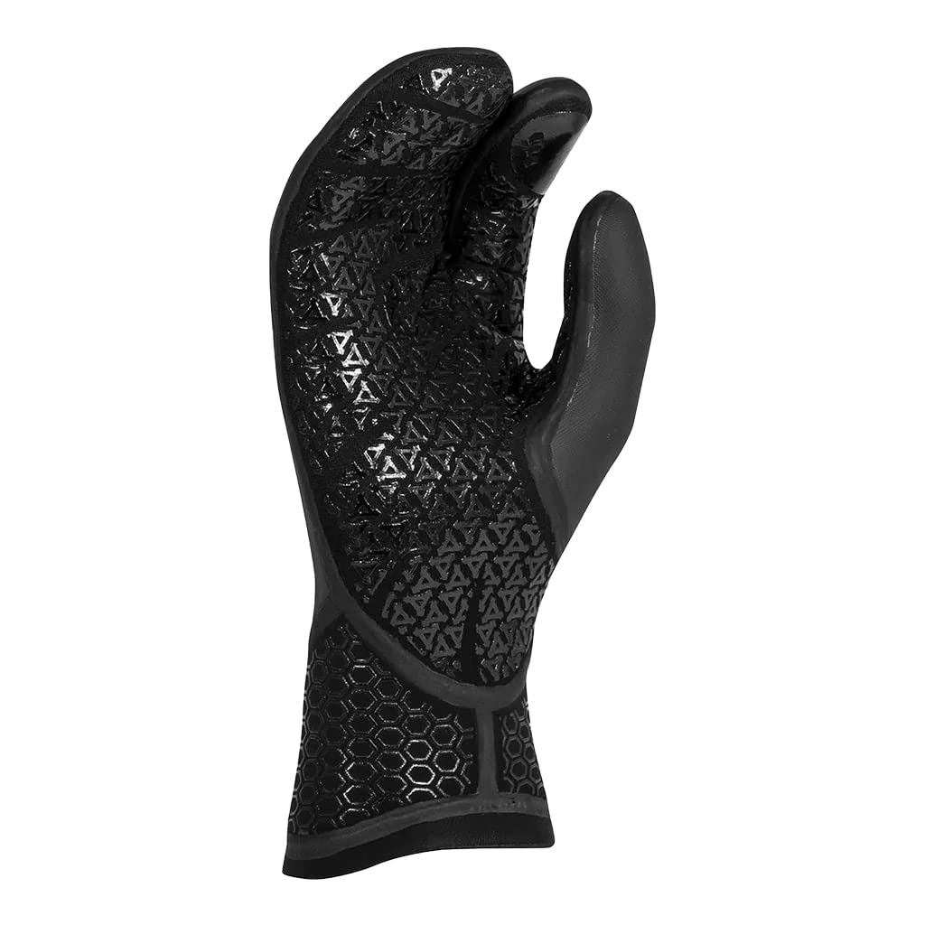 XCEL Drylock Texture Skin 3 Finger Glove 3mm (Black, X-Large)