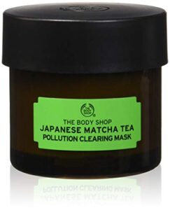 the body shop japanese matcha tea pollution clearing face mask, 2.6 fl oz (vegan)