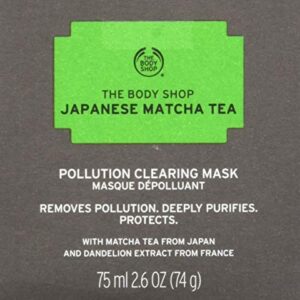 The Body Shop Japanese Matcha Tea Pollution Clearing Face Mask, 2.6 Fl Oz (Vegan)