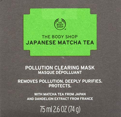 The Body Shop Japanese Matcha Tea Pollution Clearing Face Mask, 2.6 Fl Oz (Vegan)