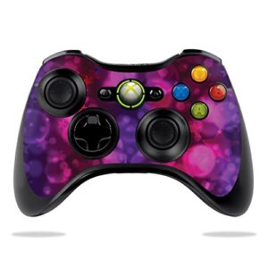 mightyskins skin compatible with microsoft xbox 360 controller - star power | protective, durable, and unique vinyl decal wrap cover | easy to apply, remove, and change styles | made in the usa