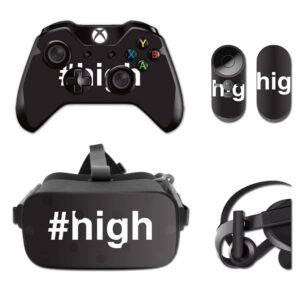 mightyskins skin compatible with oculus rift cv1 – high | protective, durable, and unique vinyl decal wrap cover | easy to apply, remove, and change styles | made in the usa