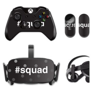 mightyskins skin compatible with oculus rift cv1 – squad | protective, durable, and unique vinyl decal wrap cover | easy to apply, remove, and change styles | made in the usa