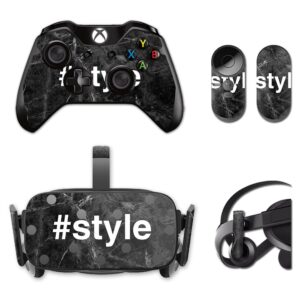 mightyskins skin compatible with oculus rift cv1 – style | protective, durable, and unique vinyl decal wrap cover | easy to apply, remove, and change styles | made in the usa