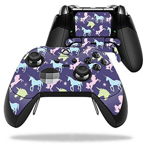 MightySkins Skin Compatible with Microsoft Xbox One Elite Controller - Unicorn Dream | Protective, Durable, and Unique Vinyl wrap Cover | Easy to Apply, Remove, and Change Styles | Made in The USA