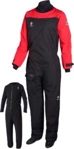 crewsaver atacama sport sailing yachting and dinghy drysuit with front zip & undersuit - 3 layer breathable fabric all over - size - xxl