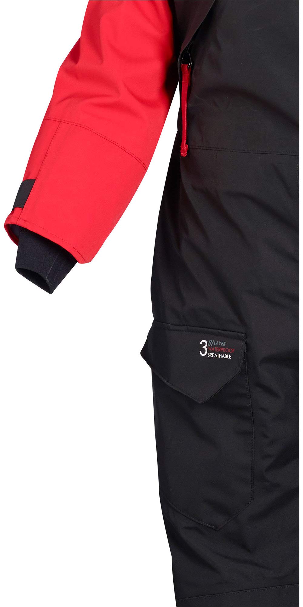 Crewsaver Atacama Sport Sailing Yachting and Dinghy Drysuit With Front Zip & Undersuit - 3 Layer Breathable Fabric All Over - Size - XXL