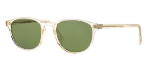 oliver peoples new ov 5219s 109452 fairmont sun 49mm sunglasses (buff/green, 49)