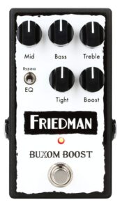 friedman amplification buxom boost guitar effects pedal