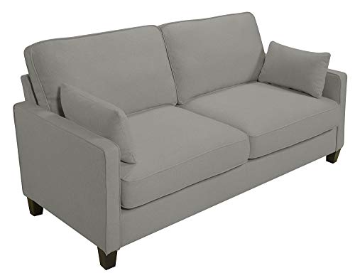 Serta Nina Sofa, Chenille Fabric, Rhine Gray