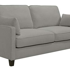 Serta Nina Sofa, Chenille Fabric, Rhine Gray