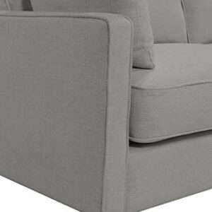 Serta Nina Sofa, Chenille Fabric, Rhine Gray