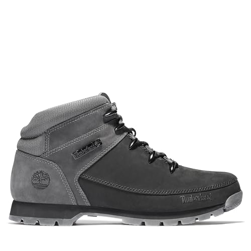 Timberland Men's Euro Sprint Hiker, Black Nubuck, 41.5