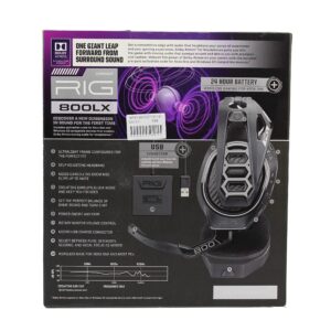 RIG Gaming Headset, RIG 800LX Wireless Gaming Headset for Xbox One with prepaid Dolby Atmos Activation Code Included