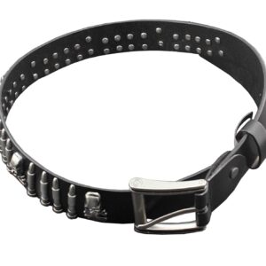 Cool Mens Bullet Skull Stud Punk Rock Biker Real Leather Belt Waistband726146236614