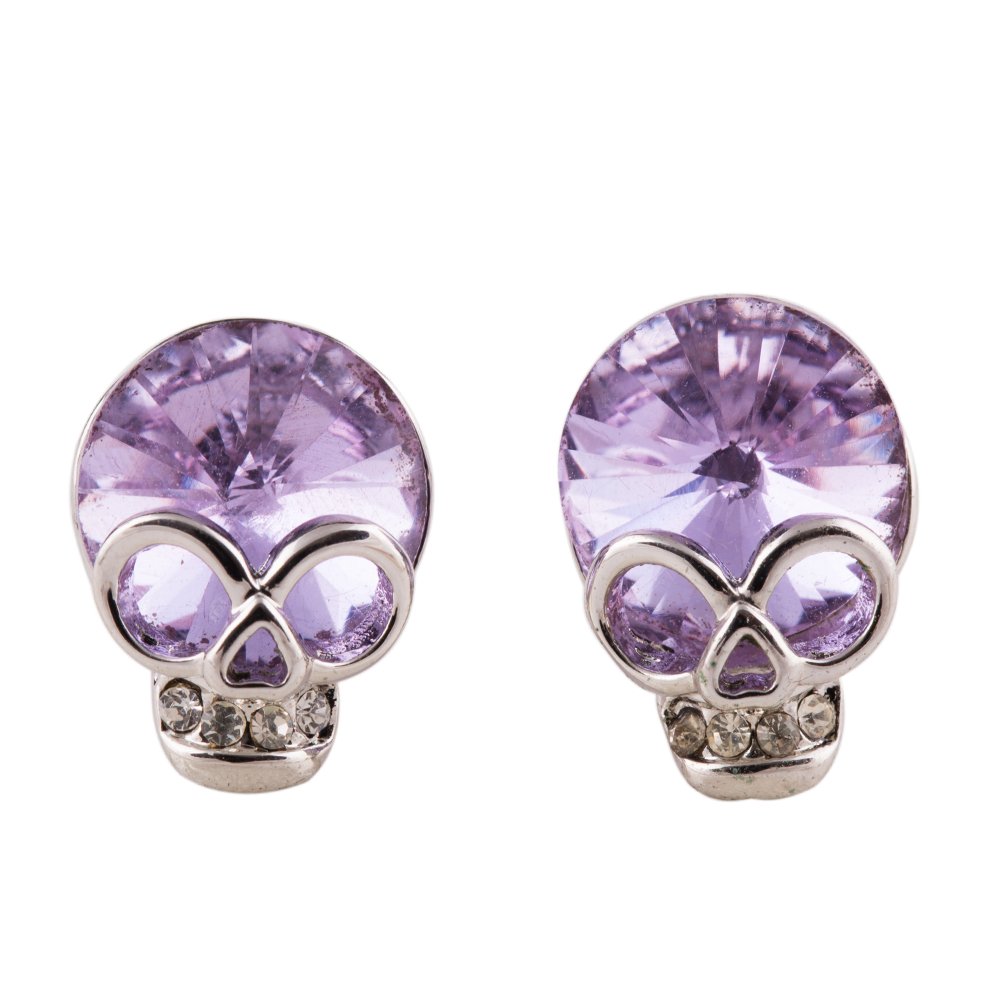 EVBEA Cute Skull Studs Women Gothic Cool Skeleton Jewelry Candy Earrings for Women (203,pl)