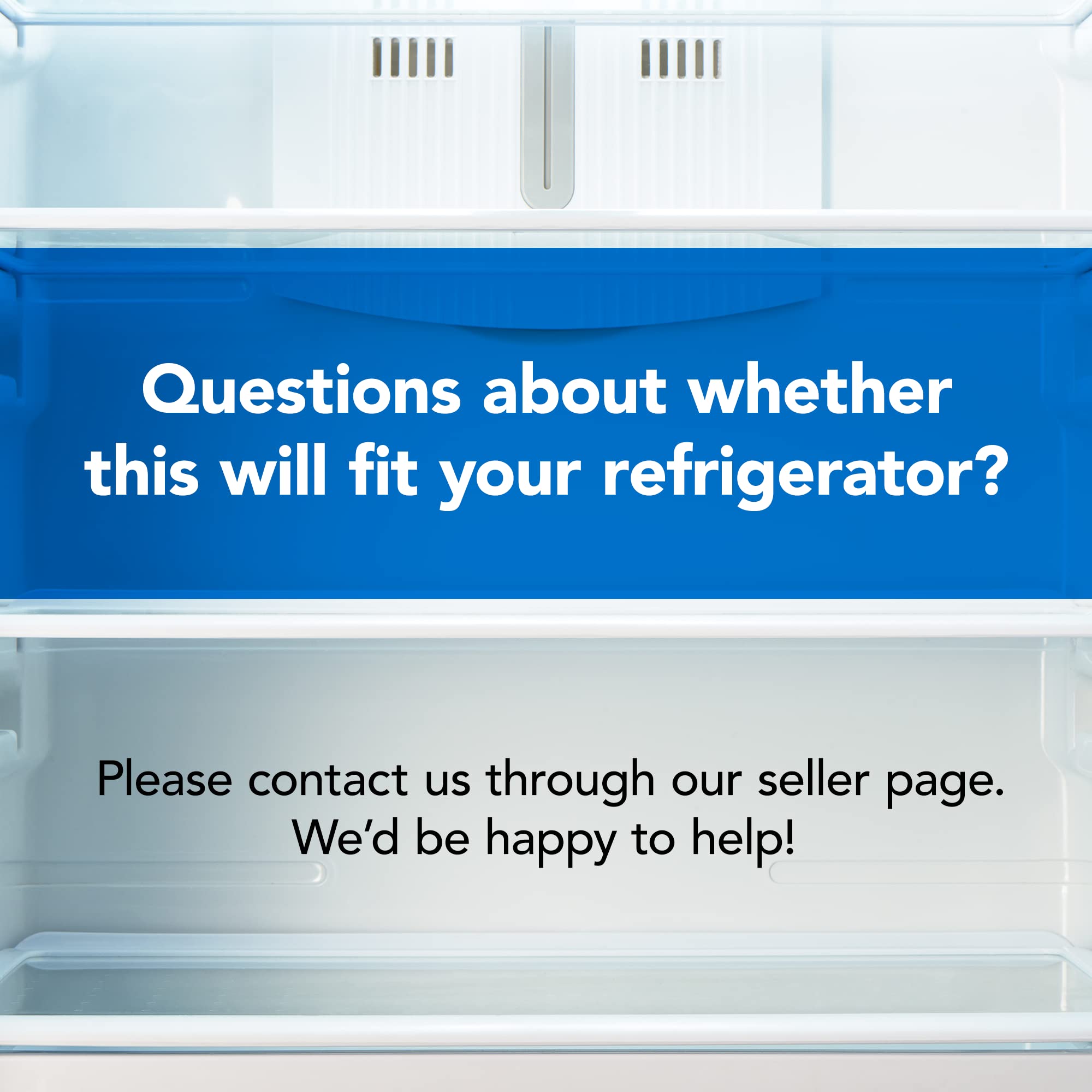 IMPRESA Crisper Glass Replacement - Refrigerator Shelf Glass Insert - Keeps Your Veggies and Fruits Fresh - 24 x 15.5 in - Easy Fridge Upgrades - Compatible with Frigidaire Model 240350608