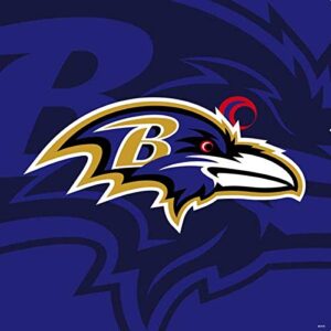 Skinit Decal Gaming Skin Compatible with PS4 Console - Officially Licensed NFL Baltimore Ravens Double Vision Design