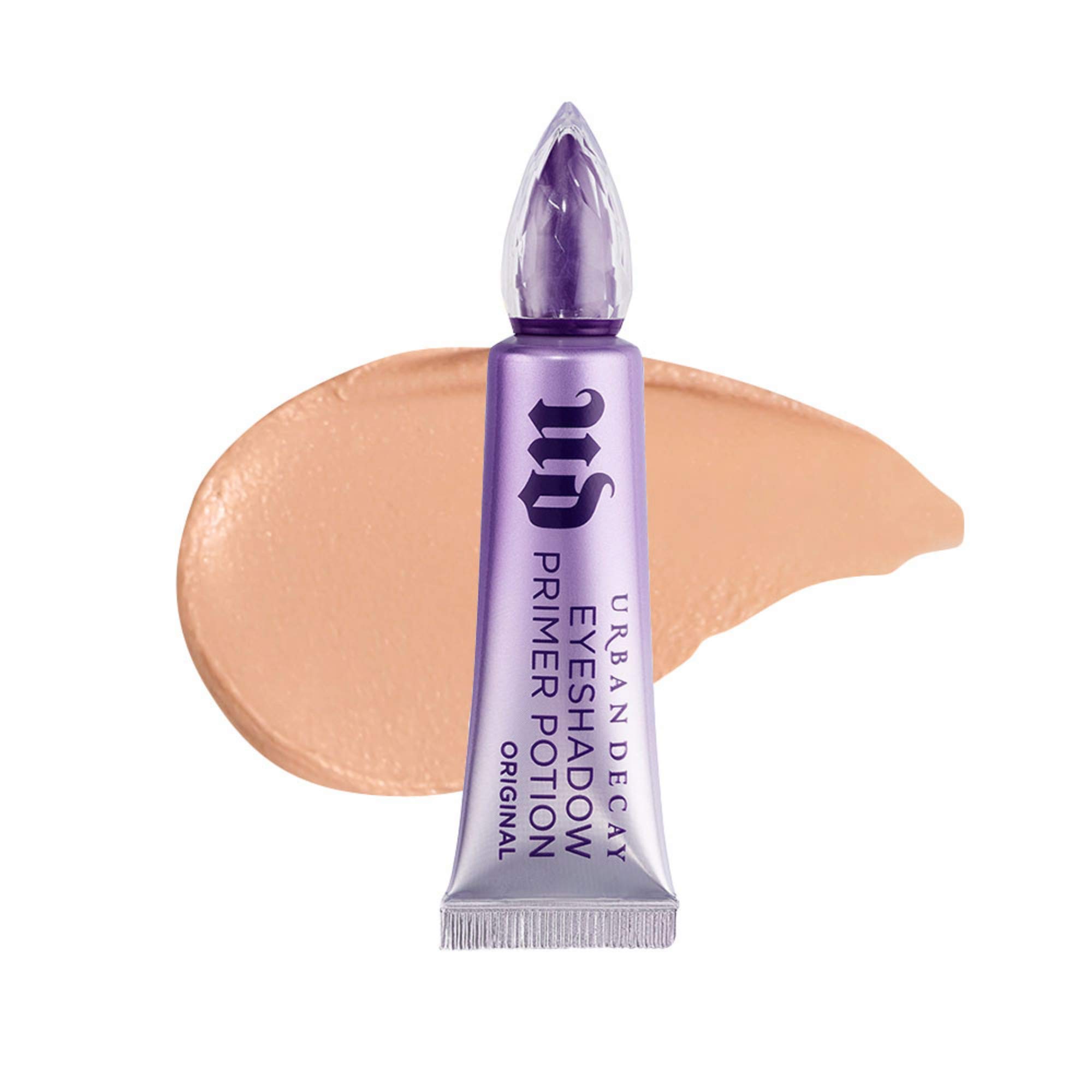 Urban Decay Eyeshadow Primer Potion (Full Size), Award-winning Nude Eye Primer, Crease-free Eye Makeup Looks, Smooths & Preps Eyelid Base for Vibrant Color, All-day Wear, Dries Invisible - 0.33 fl oz