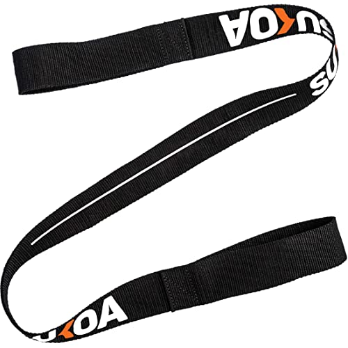 Sukoa Ski and Snowboard Boot Carrier Strap - Men & Women - Shoulder Sling Tote Leash Also for Ice Skates & Rollerblades - Equipment Accessories for Bag, Kit and Gear Pack