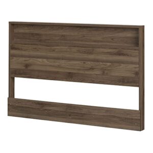 south shore holland headboard (54/60''), full/queen, natural walnut