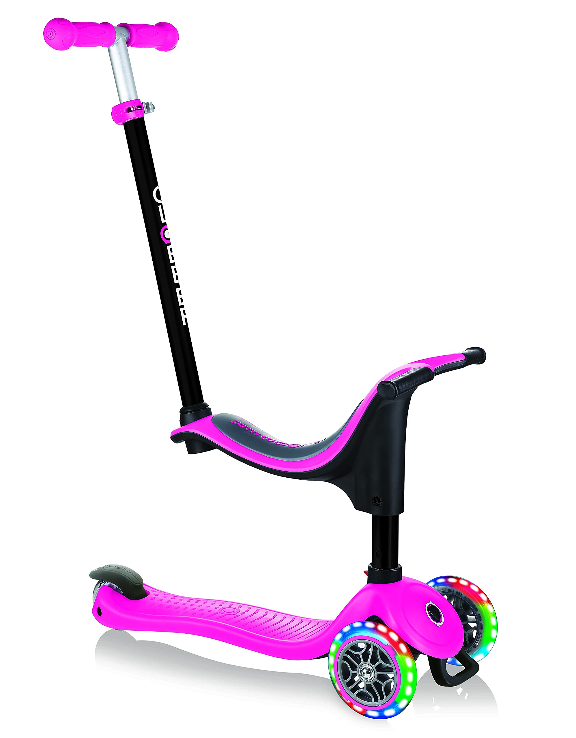 Globber Go Up Sporty | 3-In-1 Kick Scooter For Toddlers & Kids | Ride-On Walking Bike For Toddlers To Kids Push 3-Wheel Scooter For Kids (Aged 3+) | Outdoor Toys For Boys & Girls | Toddler & Kid Gifts