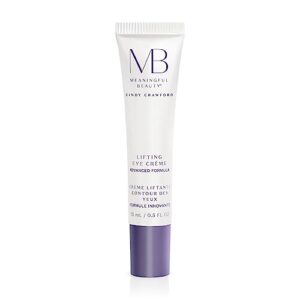 meaningful beauty lifting eye crème advanced formula, under eye care, 0.5 oz