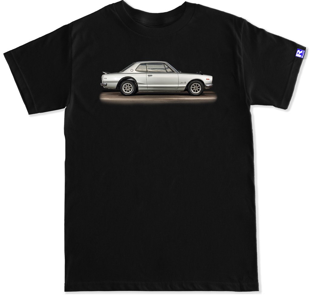 FTD Apparel Men's Skyline C10 GTR T Shirt - XL Black