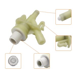 Byenins New Durable Plastic Water Valve Kit 385311641 for 300 310 320 series - for Sealand marine toilet replacement