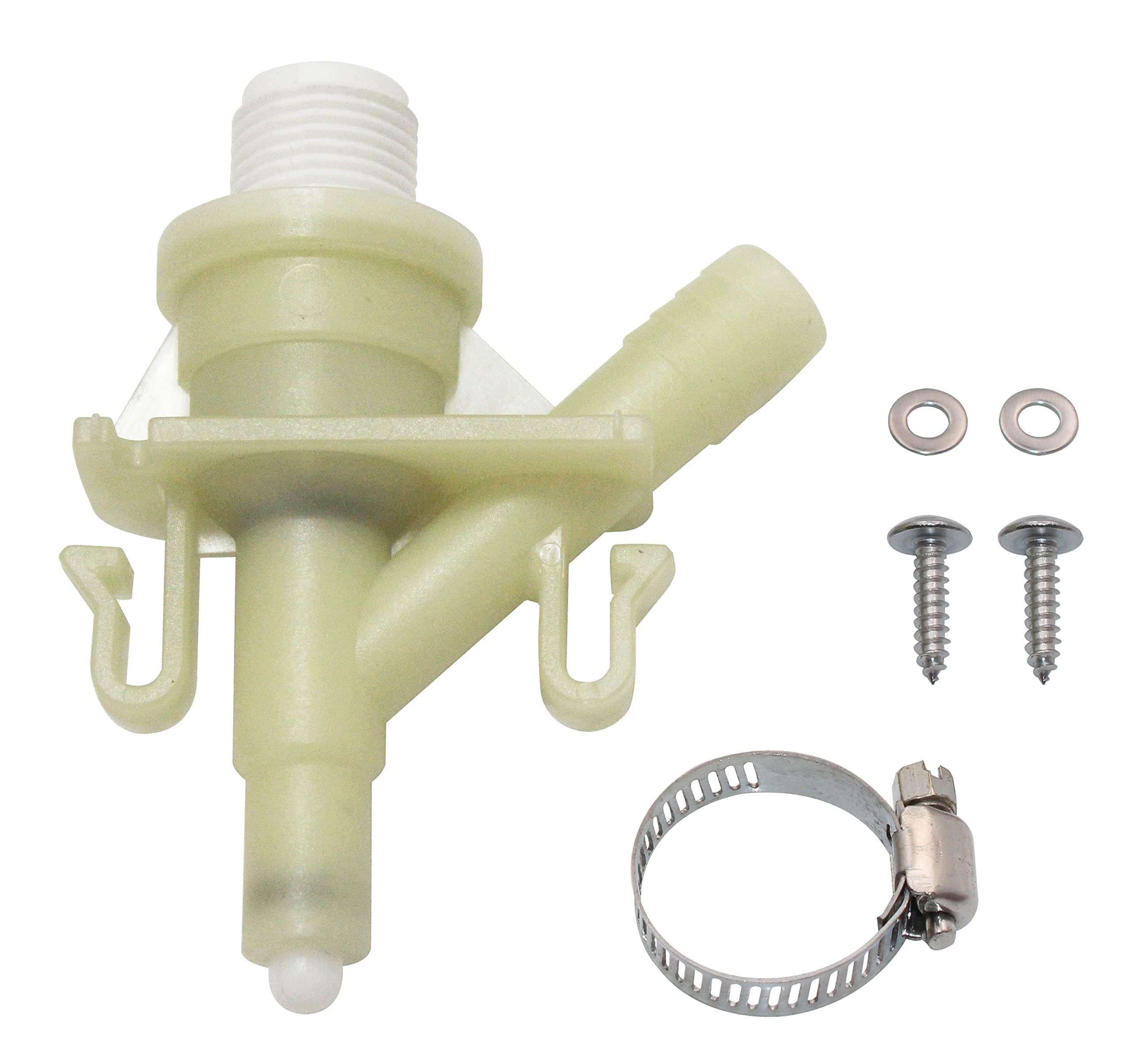 Byenins New Durable Plastic Water Valve Kit 385311641 for 300 310 320 series - for Sealand marine toilet replacement