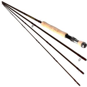 # 7/8 carbon fly fishing rod pole 4 pieces medium-fast action light feel 2.7m length trout river fishing