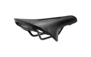 brooks england cambium all weather bike saddle, black, c19