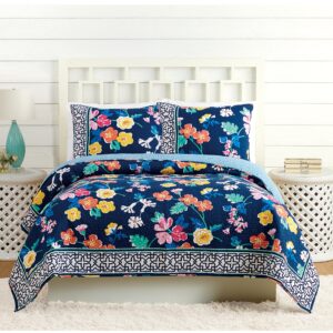 vera bradley maybe navy quilt - king