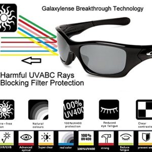 Galaxy Replacement lenses For Oakley Fuel Cell Polarized Black 100% UVAB