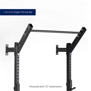 Titan Fitness T-3 Series Space Saving Rack 82 in. Tall 24 in. Deep Wall Mount