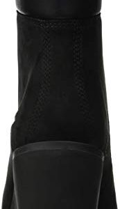 Timberland Women's Allington 6-Inch Lace-Up Boots, Black Nubuck, 8