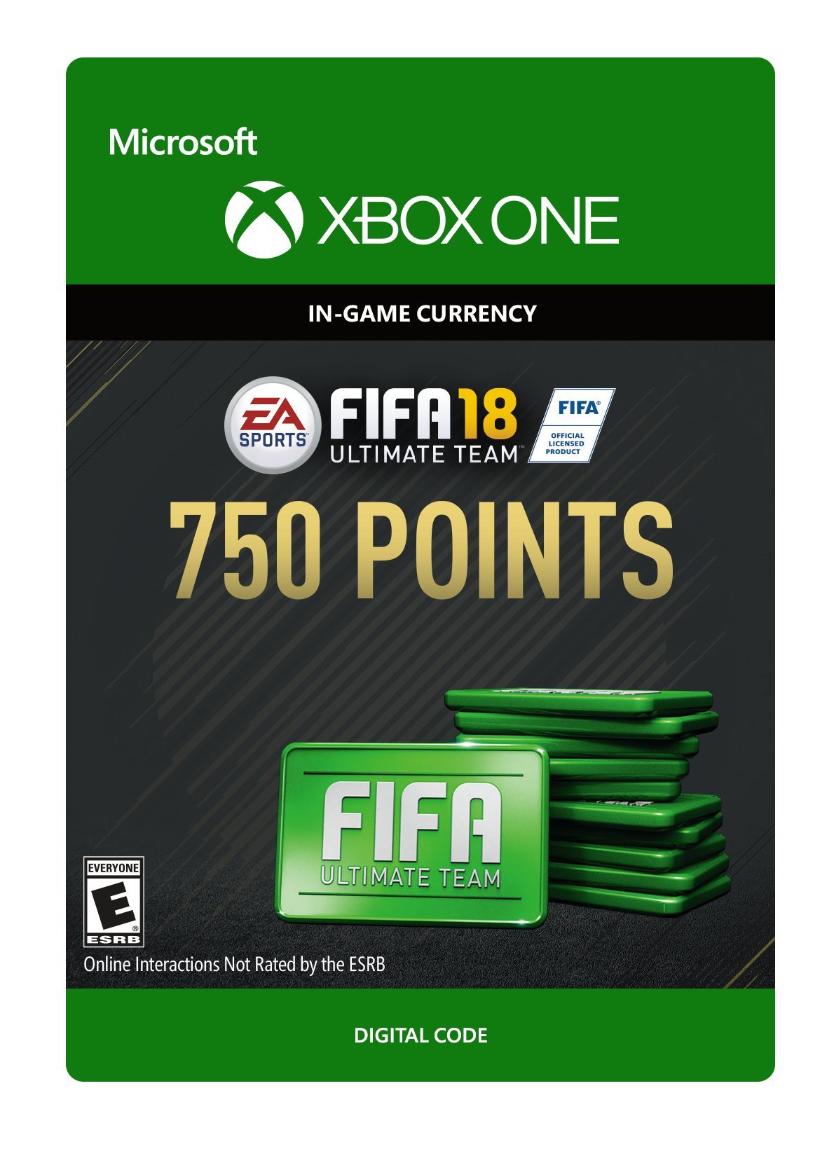 FIFA 18: Ultimate Team FIFA Points 750 - Xbox One [Digital Code]