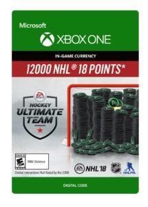 nhl 18 ultimate team nhl points 12000 - xbox one [digital code]