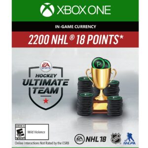 NHL 18 Ultimate Team NHL Points 2200 - Xbox One [Digital Code]