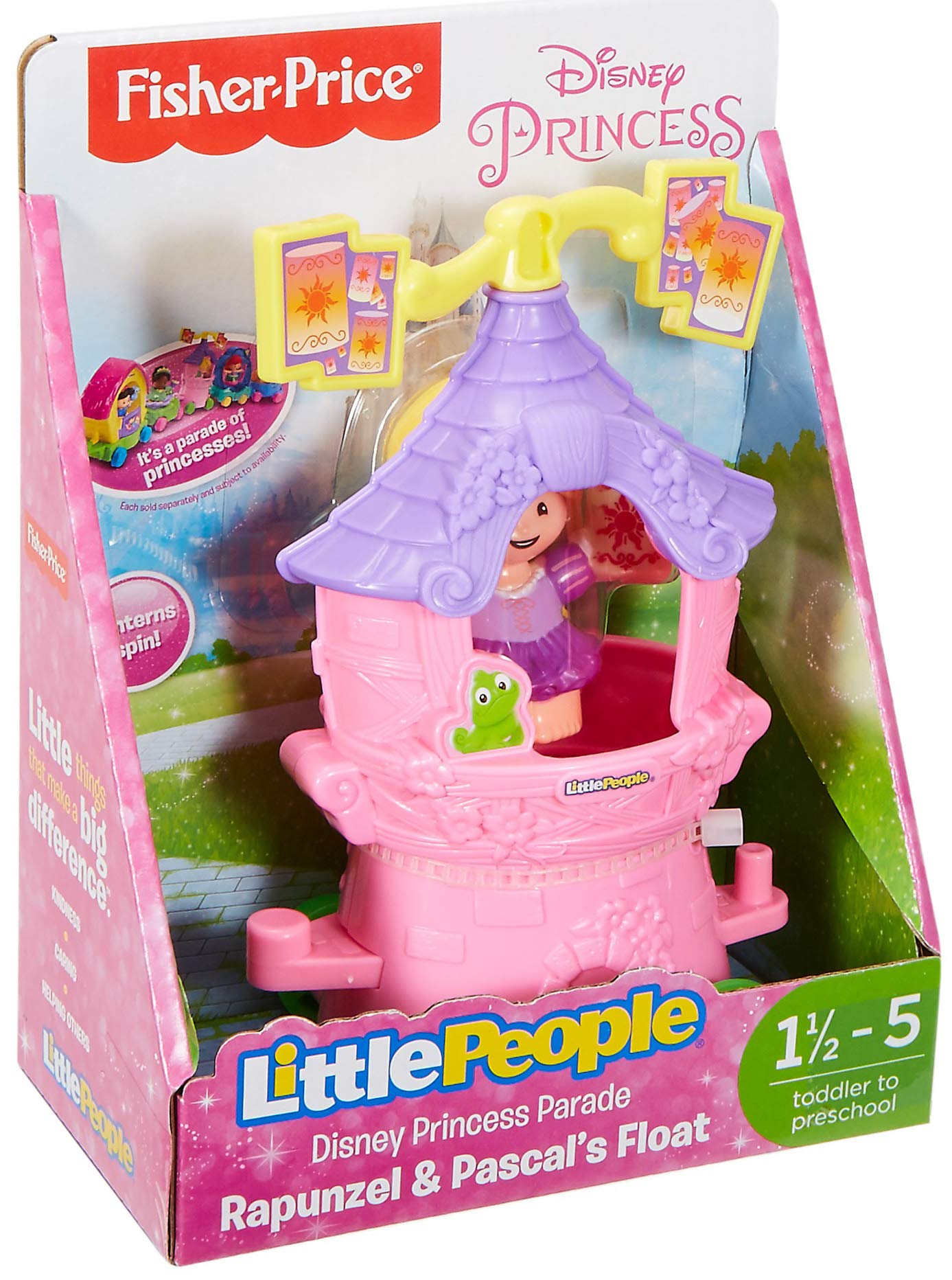 Fisher-Price Little People Disney Princess, Parade Rapunzel & Pascal's Float