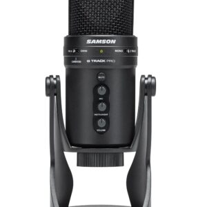 Samson G-Track Pro Professional USB Condenser Microphone with Audio Interface