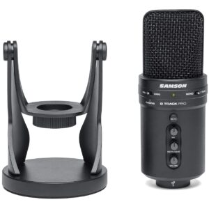 Samson G-Track Pro Professional USB Condenser Microphone with Audio Interface