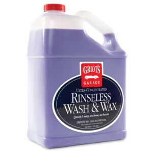 griot's garage 10497 rinseless wash and wax gallon